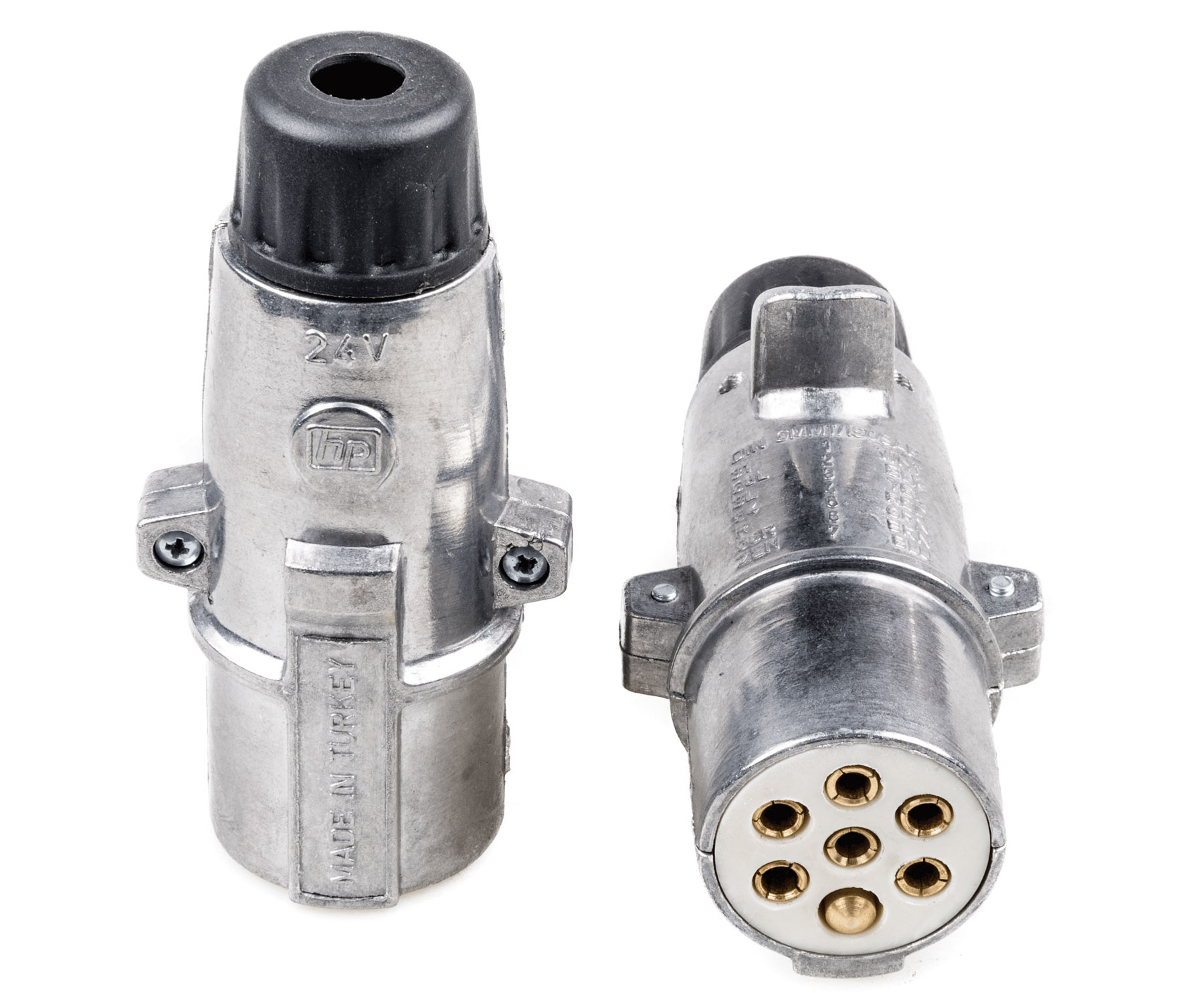 Electric Plug Metal S Type 24V W/Plastic Nut Screw Type – canotosan